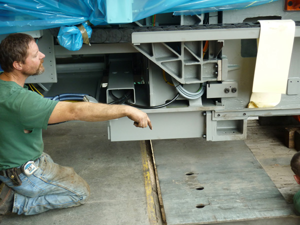 Rigging in Machinery | Daryl D. Gushee Rigging & Heavy Hauling